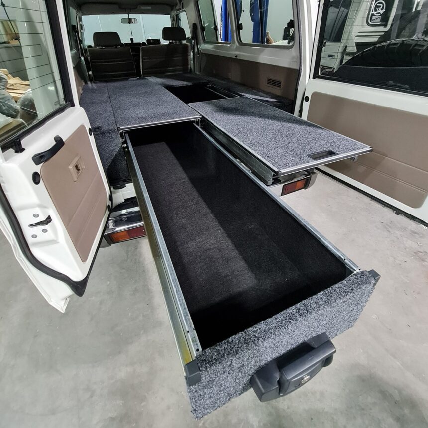 LC75/lc78 DRAWER ROLLER FLOOR + WING KIT – Uroffroad UAE