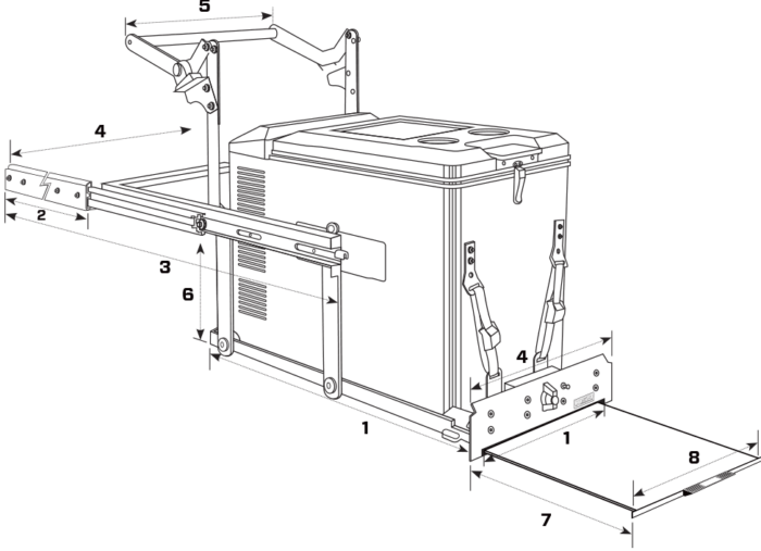 DROP SLIDE WITH TABLE DS40 – Uroffroad UAE