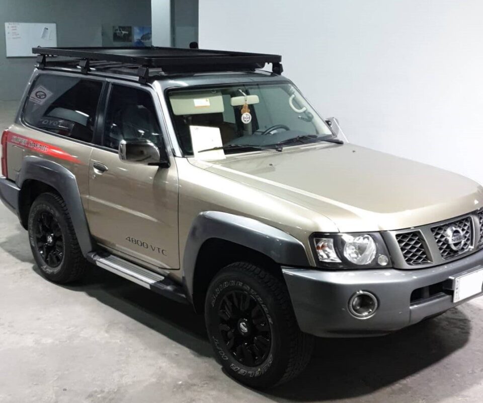 PATROL 2-Door Y61 (1762mm) SLIMLINE II ROOF RACK KIT – Uroffroad UAE