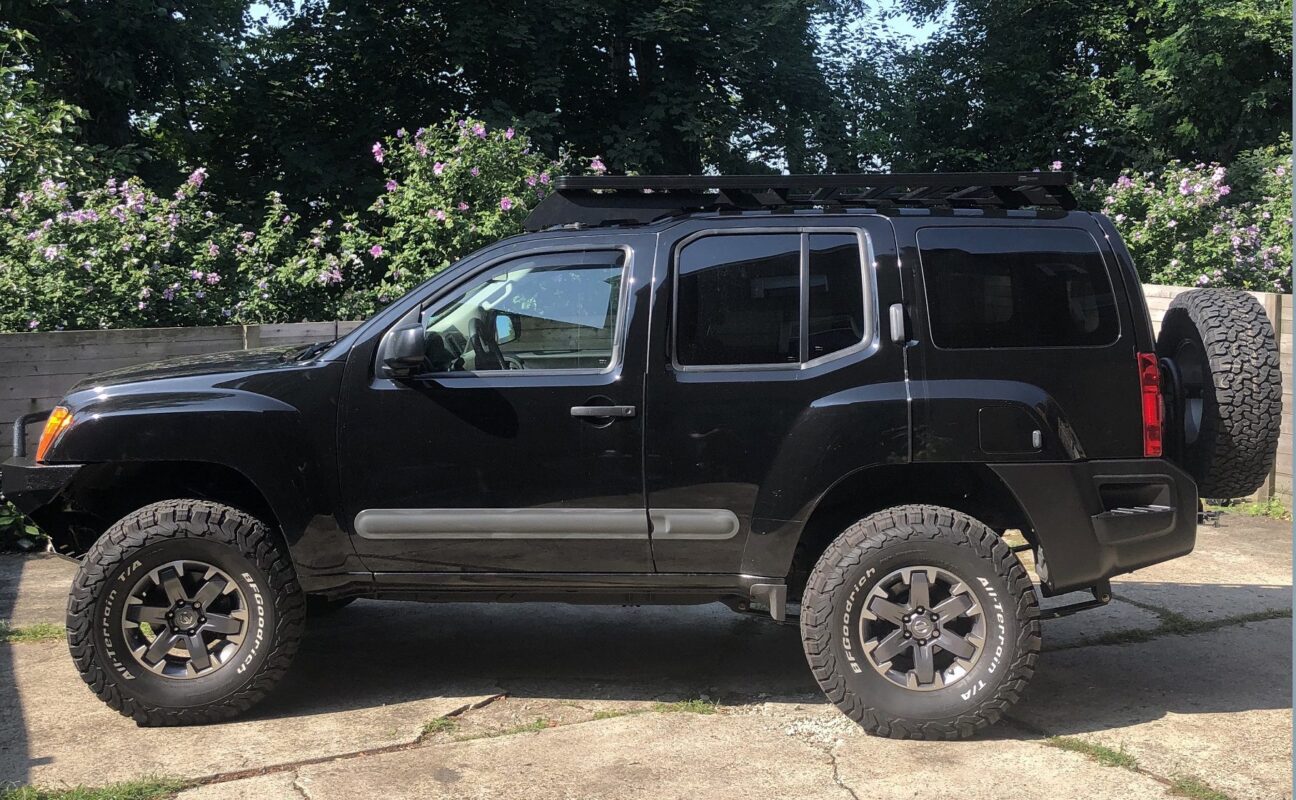 XTERRA (1964mm) SLIMLINE II ROOF RACK KIT – KRNX005T – UR OFFROAD UAE