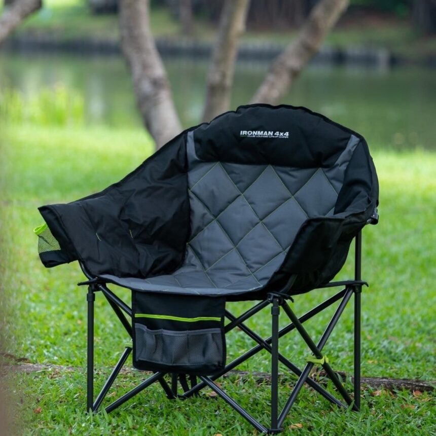 CLUB LOUNGE QUAD FOLD CAMP CHAIR – Uroffroad UAE