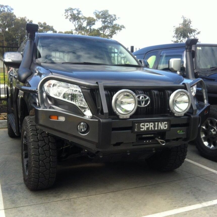 TOYOTA PRADO 150 LEXUS GX460 2013-2017 DELUXE BULL BAR – UR OFFROAD UAE