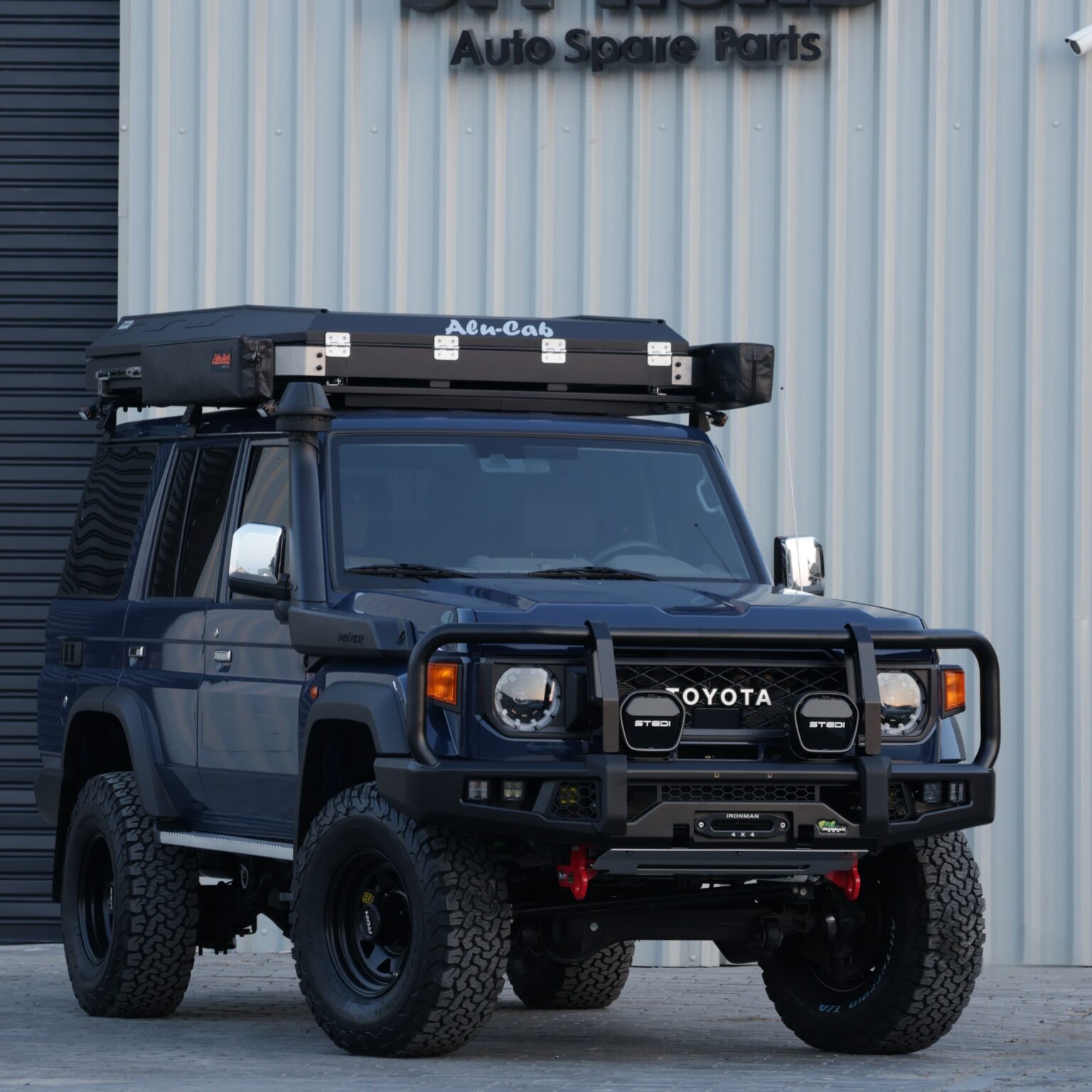 LC79/LC76/LC78/LC71 2024+ APEX BULL BAR with RECOVERY POINTS and WINCH ...